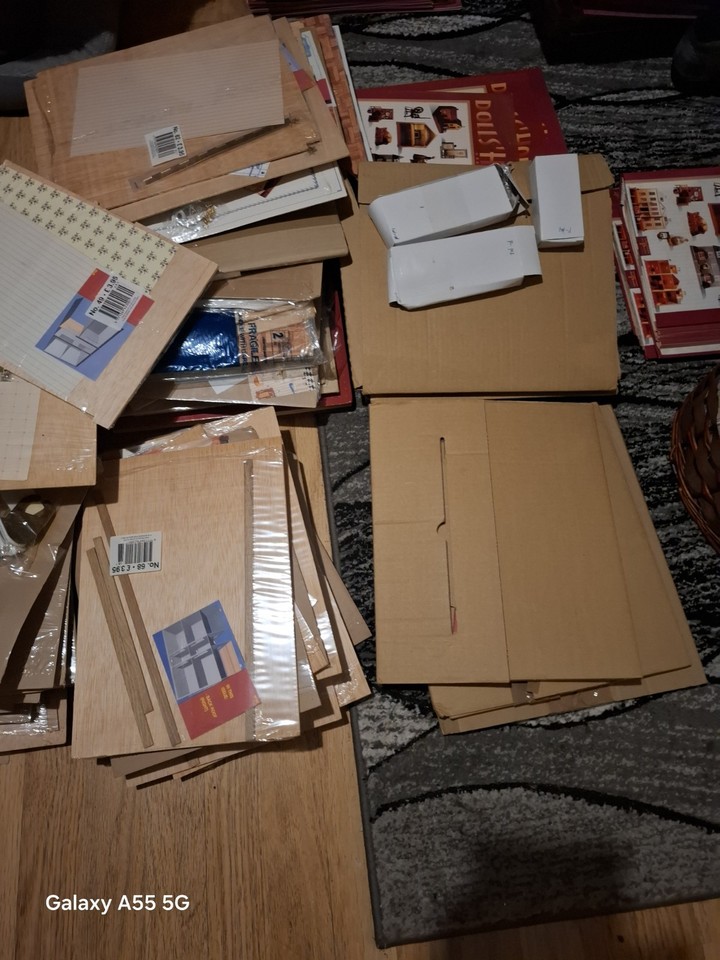 Dolls House Magazine Collection With Furniture House To Build Lots ...