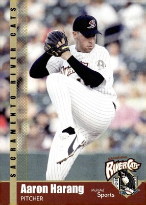 2002 MultiAd Sacramento River Cats #17 Aaron Harang | eBay