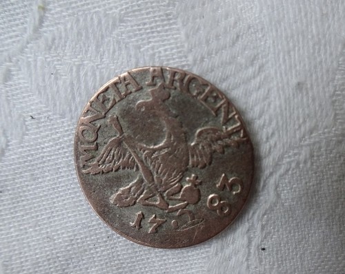 3 Kreuzer Moneta Argent 1783 Fridericus Borussorum Rex Zustand sehr ...