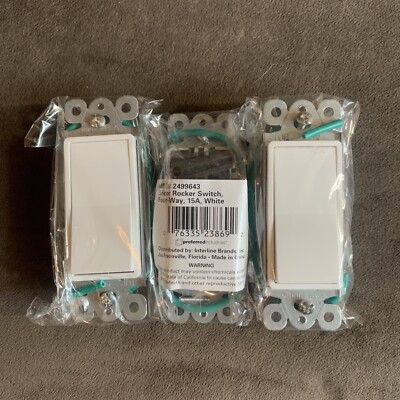 Rocker - White Rocker Switch