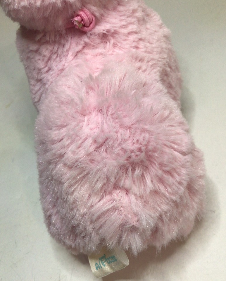 Amuse AlPacasso Llama Alpaca Stuffed Plush Pink With Polka Dot Bow Tie ...