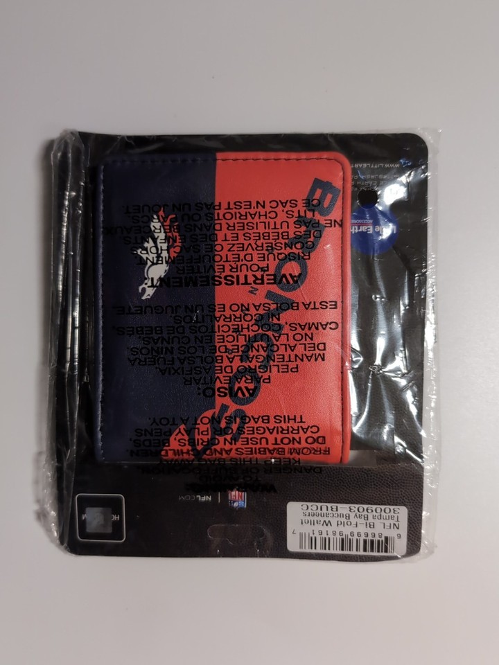 Denver Broncos NFL Men's Printed Logo Leather Bi-Fold Wallet | eBay