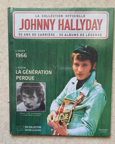 JOHNNY HALLYDAY génération perdue 1994 CD 11 SONGS + 8 BONUS + BOOK | eBay