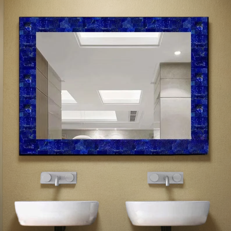 Lapis Lazuli Wall Mirror/wall mirror for bedroom/wall mirrors for ...