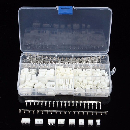 560PCS 2.54mm Wire Housing Connector Kit Crimp PCB Pin Headers Set For ...