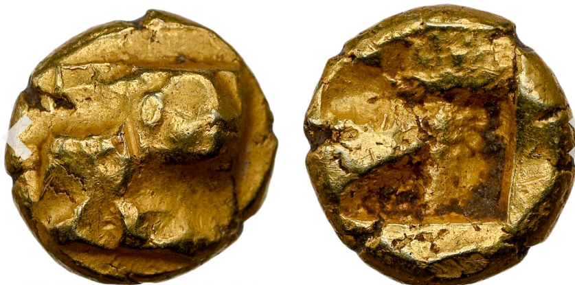 First Coin in Human History : IONIA. Uncertain mint. 625-550 BC (NGC CH ...
