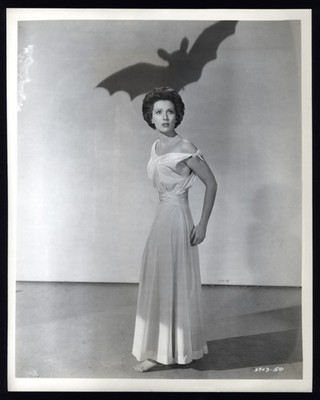 Vintage ACTRESS ELAINE EDWARDS Studio Photo 1950s THE BAT Original ...