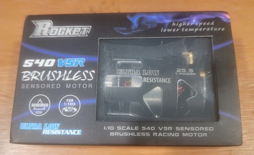 Rocket V5R SPEC 25.5T Sensored Brushless Motor Silver/BlackUltra Low ...