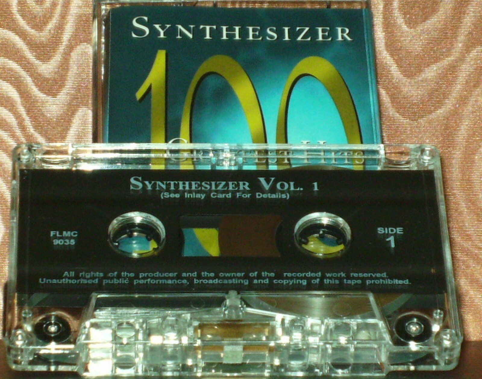 Synthesizer 100 Greatest Hits CASSETTE ONE ONLY ALBUM Electronic 25 ...