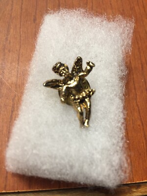 Angel Pin Brooch Gold Tone Ballou Regd Fashion Costume Jewelry God | eBay