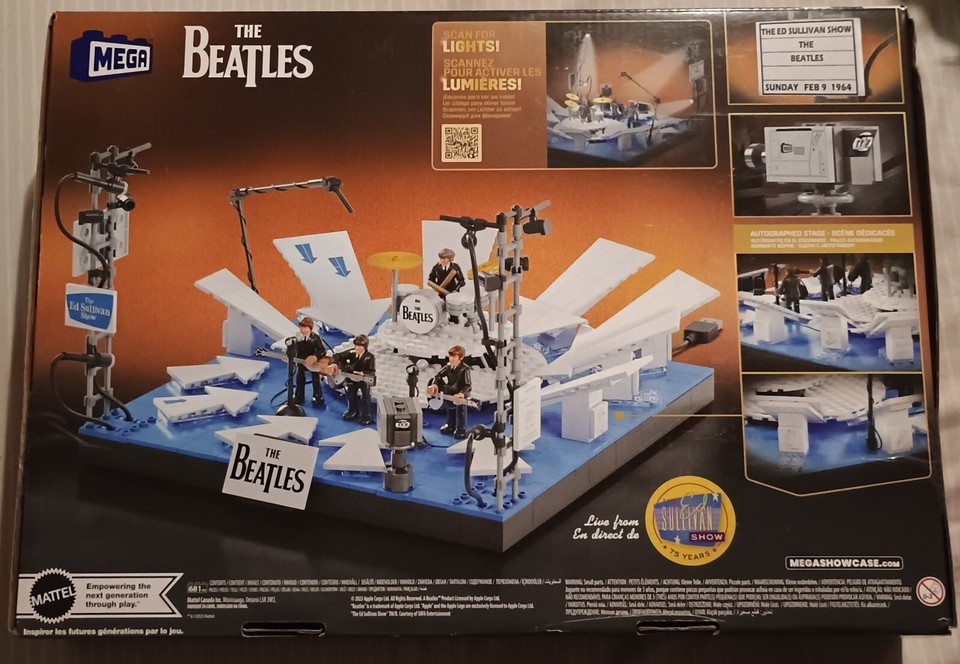 WB MEGA Brands - The Beatles Building Toy Kit with Lights (681 Pieces ...