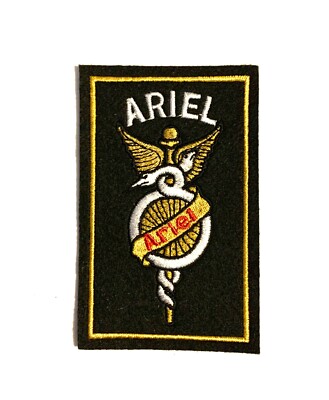 CLASSIC ARIEL MOTORCYCLES SEW ON EMBROIDERED PATCH | eBay UK
