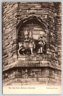 c1910s Dun Cow Durham Cathedral Valentines Series Antique Postcard | eBay