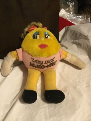 Ms.Pac-Man,lady Luck Stuffed Toy knickerbocker | eBay