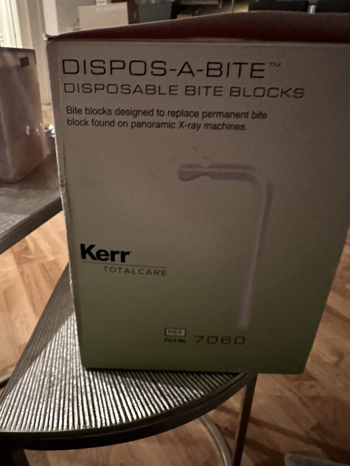Kerr - Dispos-A-Bite - Disposable Bite Blocks - Bite Blocks - 7060, Box ...