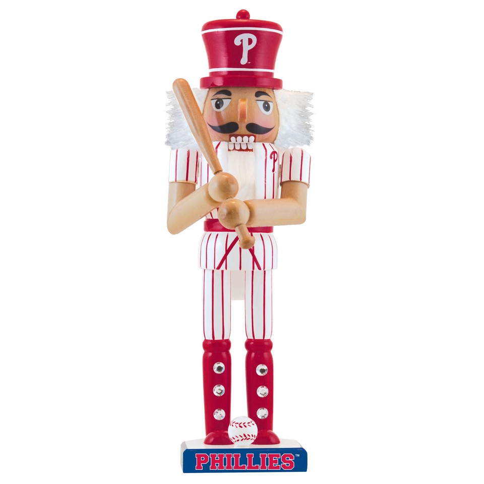 MasterPieces - Philadelphia Phillies - MLB Decorative Nutcracker - 12 ...