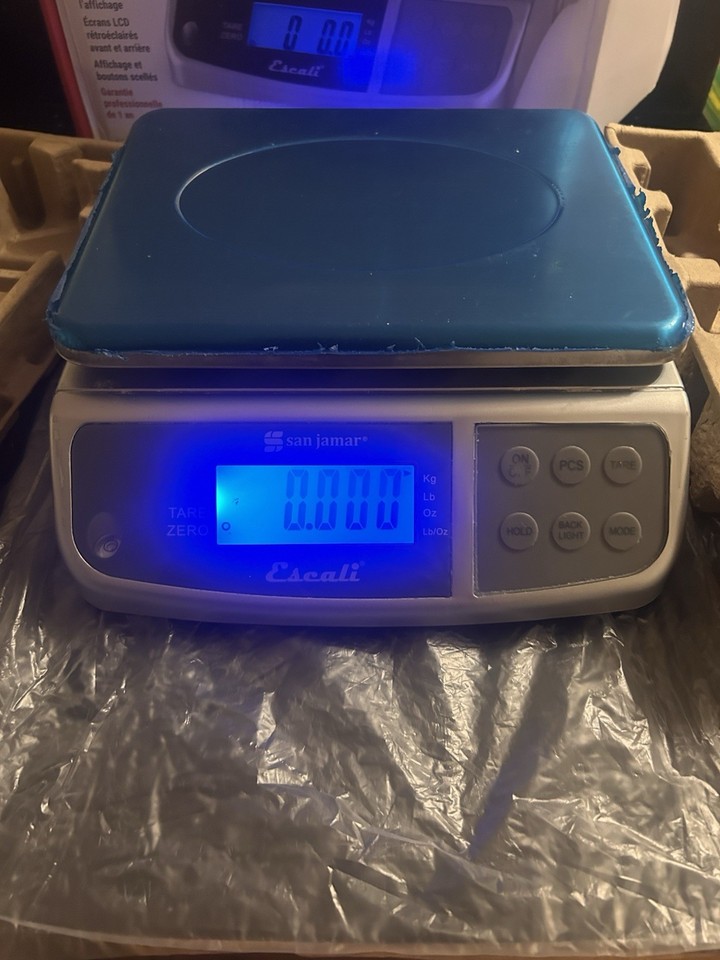 San Jamar Scdgm66 Mseries Digital Food/kitchen Scale 66lb Capacity ...