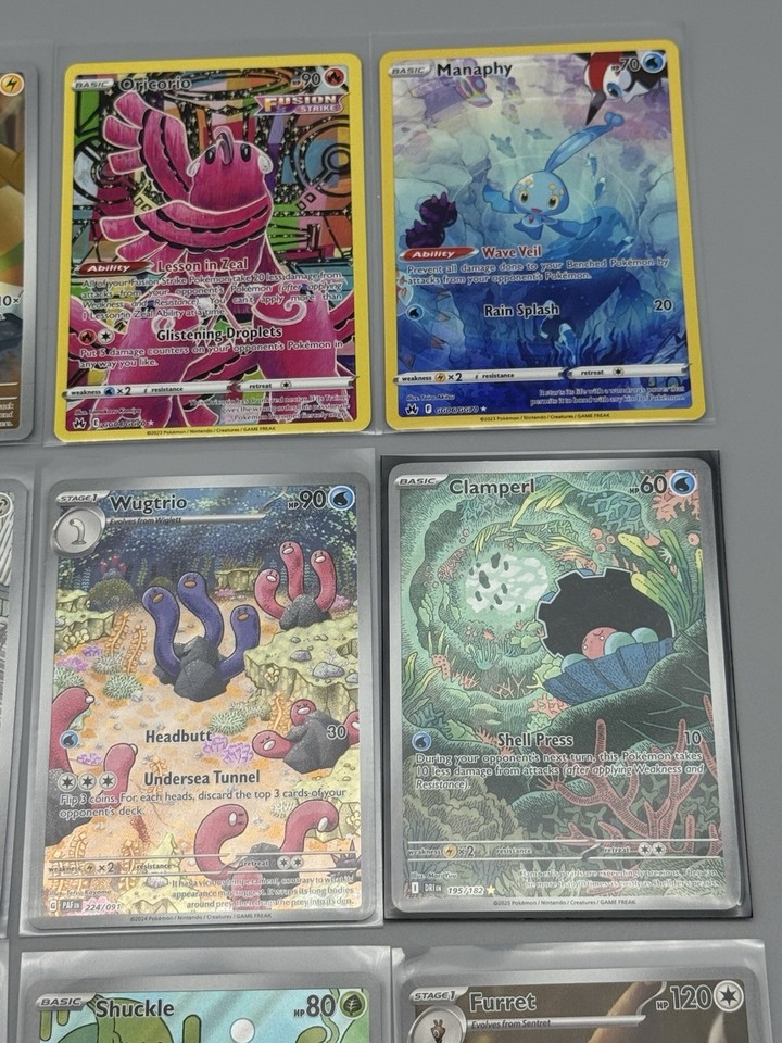 x20 Pokemon Illustration Rare Trainer Full Art Card Lot Pokémon English ...