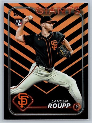2024 topps update baseball landen roupp holiday rookie card #186 | eBay