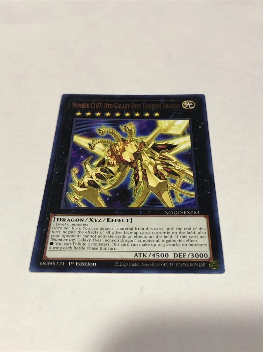 Neo Galaxy Eyes Tachyon Dragon