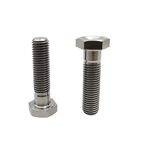 Rison Titanium SAE Bolt 5/16″-24 Hex Head Bolt Fine Thread Bolts 5PCS ...