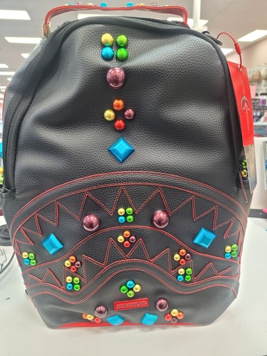Sprayground Gem Stone Outlaw DLXV Black Backpack Limited Edition | eBay
