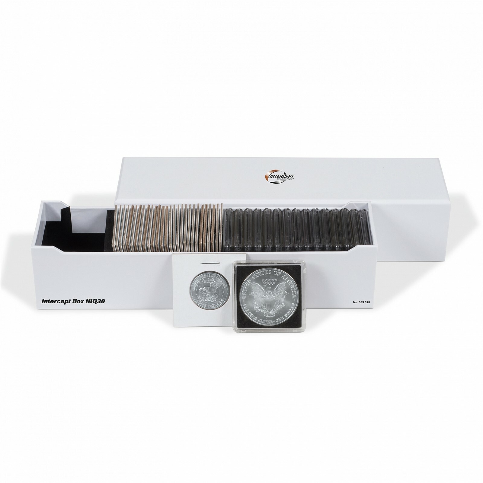 10 Lighthouse Intercept 2x2 Coin Boxes Long Term Archival Storage for ...