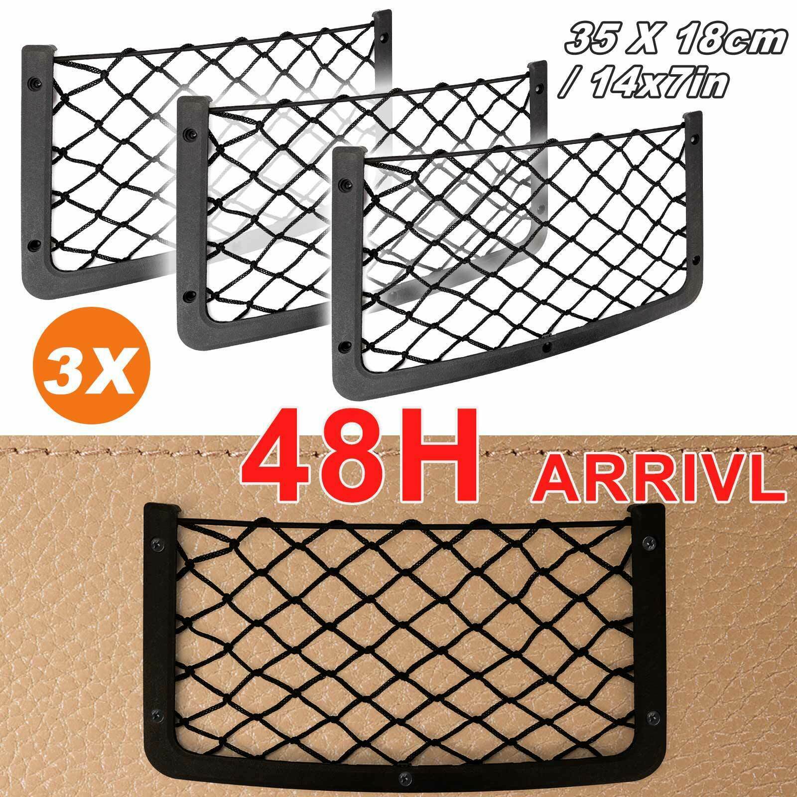 3x Large Storage Elastic Net Campervan Caravan Motorhome Organiser Mesh ...