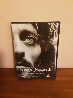 Jesus of Nazareth (2 Disc Version, DVD 2001) Starring Robert Powell ...