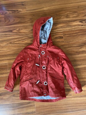 Boys Carters Fire Rescue Jacket Size 7 Red Full Zip Used | eBay