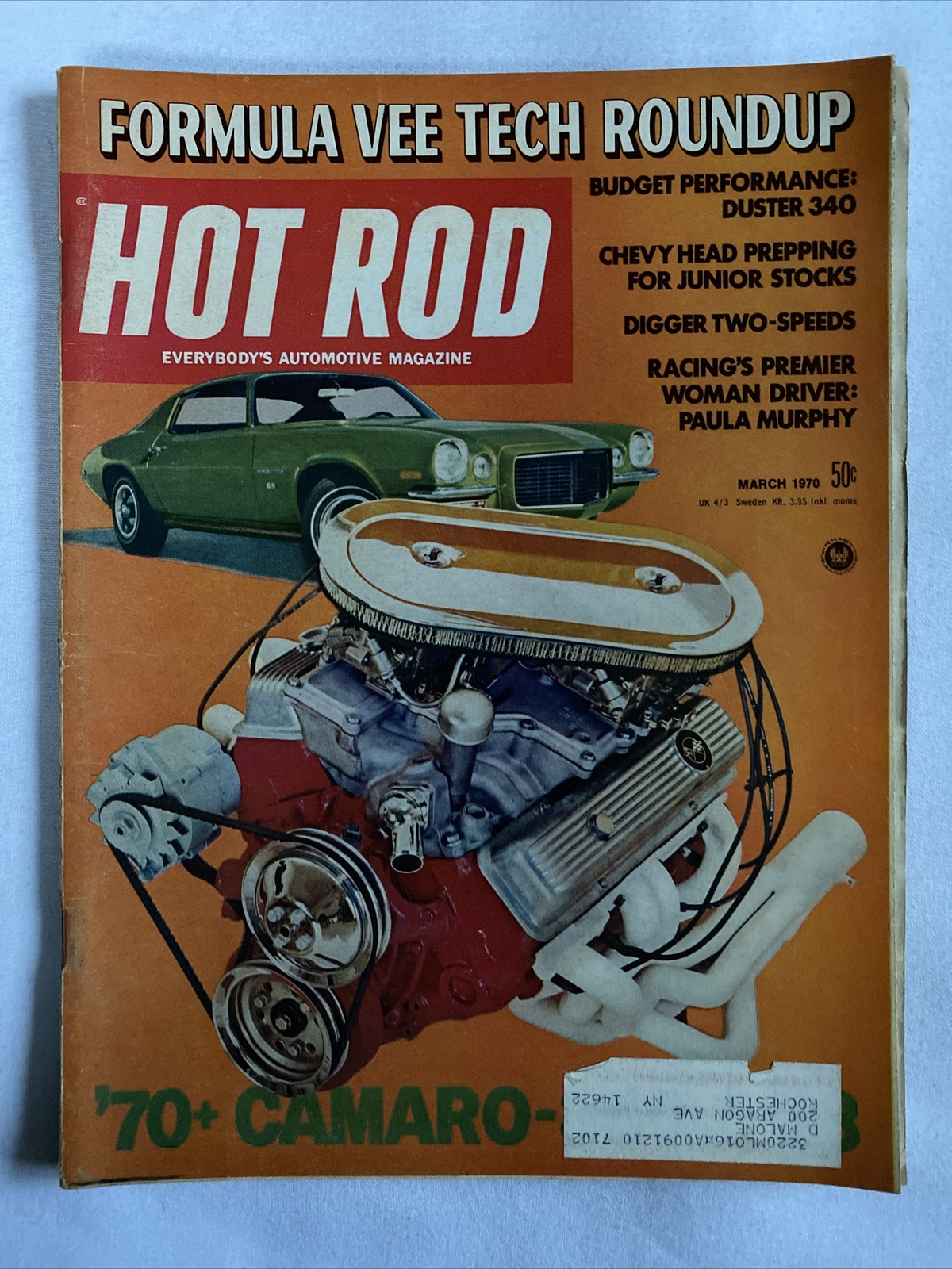 1970 March Hot Rod Magazine Jeeps With Some Power Steering Added (CP225 ...