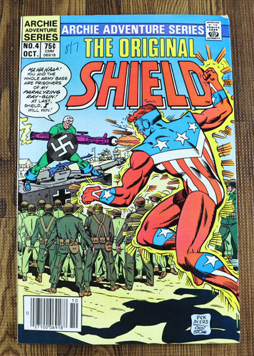 1984 Archie Comics The Original SHIELD #3 NEWSSTAND VG/FN | eBay