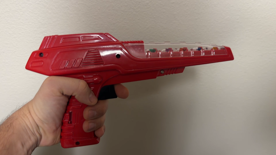 VTG Atomic Laser Gun Toy Electronic Space Ray Shooter Tested Working ...
