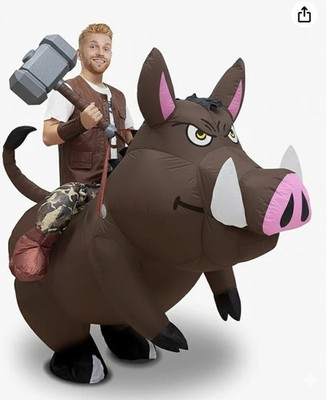 👑⚔️💥 Clash Royale Costume - Hog Rider 👑⚔️💥 [HALLOWEEN COSTUME] size ...