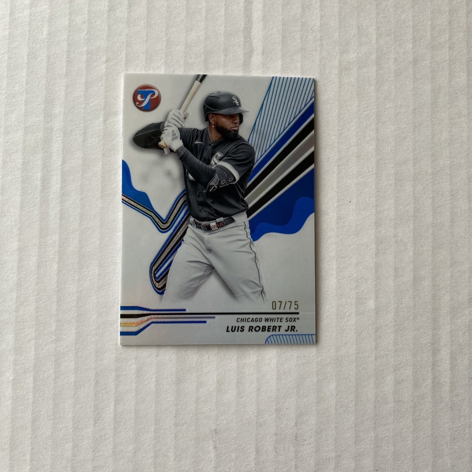 2024 Topps Pristine - Luis Robert #99 Blue Refractor /75 | eBay