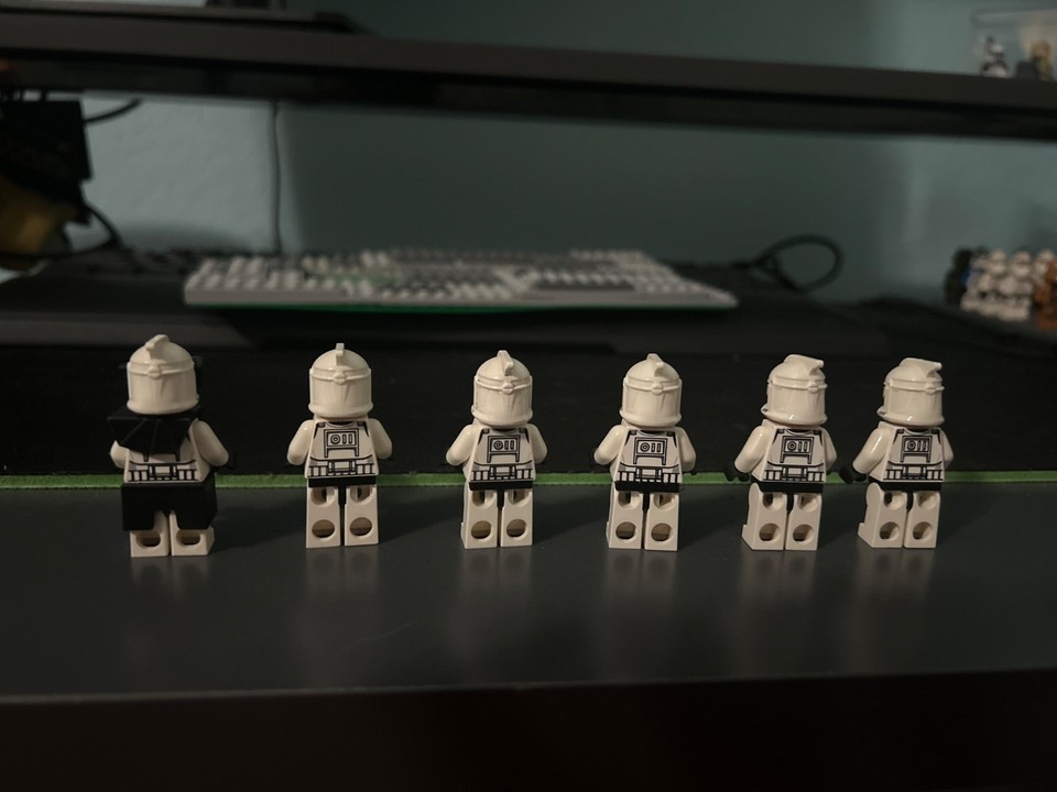 Lego Star Wars Phase 1 Clone Trooper Clone Wars Lot Of 6 with Kama and ...