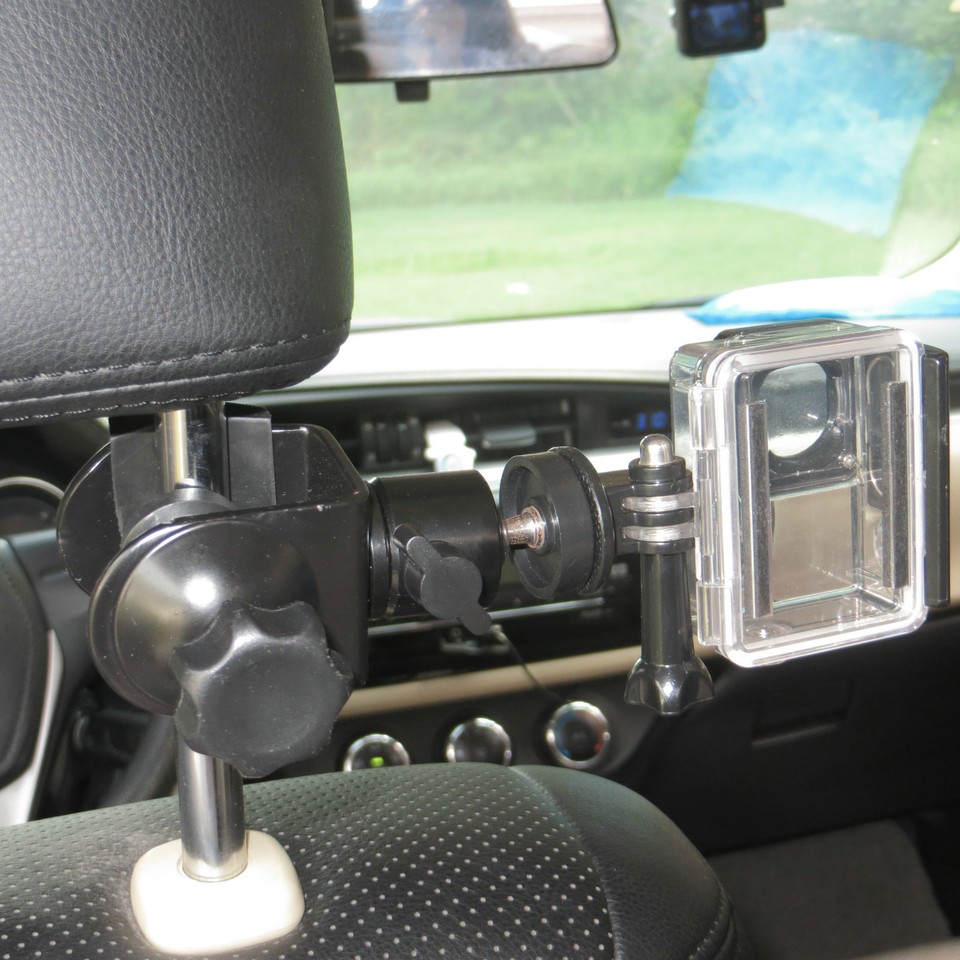 Headrest Mount for GoPro Video Camera, Camcorders, DV, Smartphones | eBay