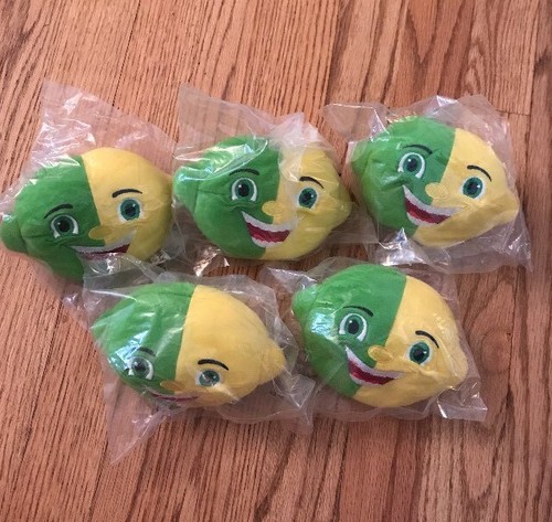 (5) TriLyte Plush Lemon Lime Toy Drug Rep Pharmaceutical Collectible ...