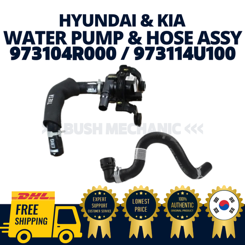 GENUINE OEM Hyundai Kia Water Pump & Hose Assy 973104R000 973114U100 | eBay