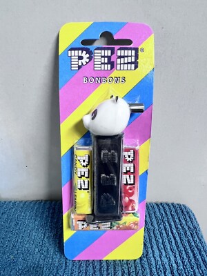 New~Panda Whistle Bonbons Pez~ European~Black Stem~Unopened/Sealed! | eBay