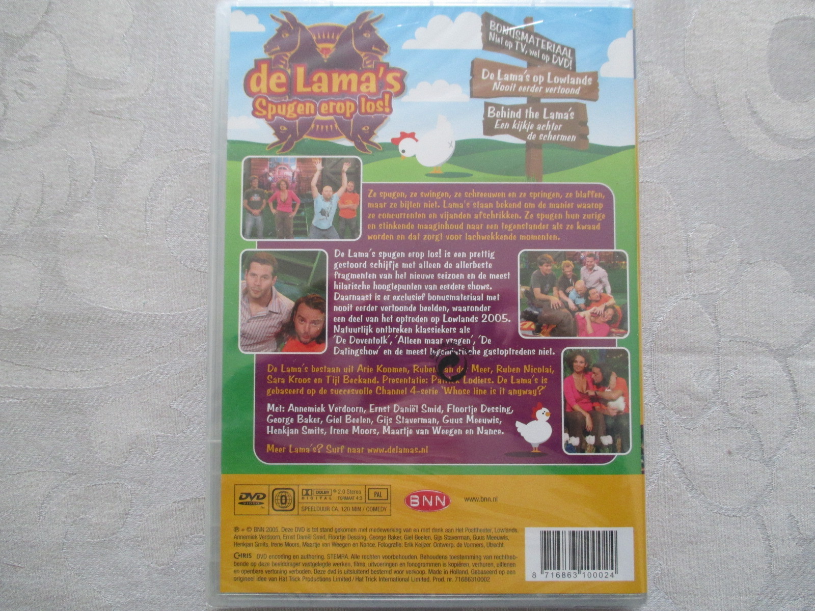 De Lama's Spugen erop los! - DVD NEW SEALED - Comedy auf Niederländisch ...