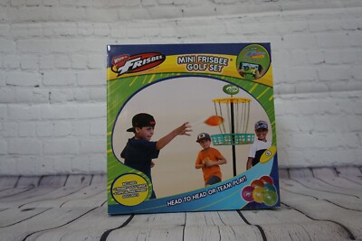 New Wham-O Mini Frisbee Disc Golf Indoor And Outdoor Toy Set Free ...