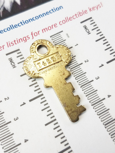 Vtg Key LONG T4553 For Atkinson & Long Locks Everlasting Trunk ...