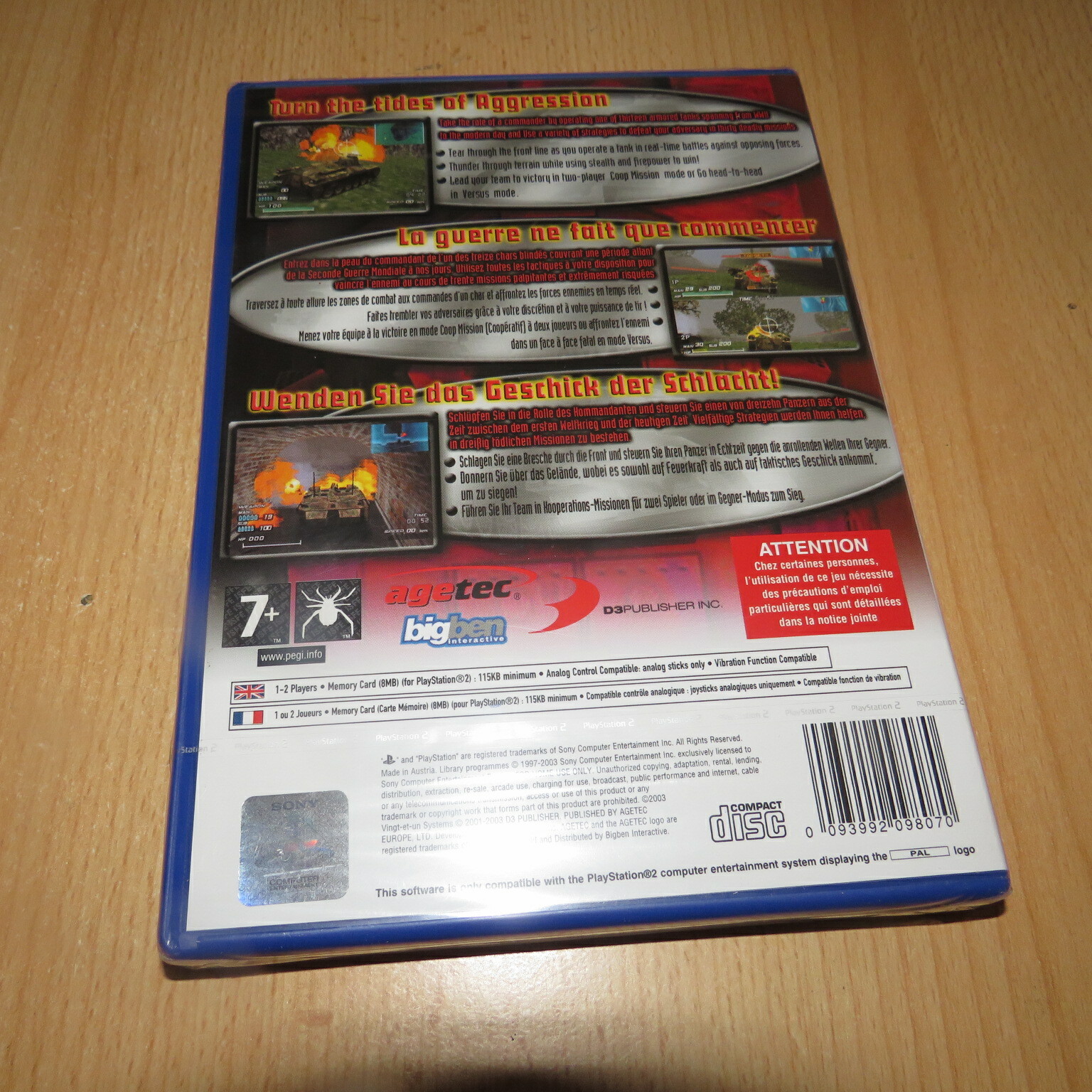 Tank Elite (Sony PlayStation 2, 2004) - European Version for sale ...