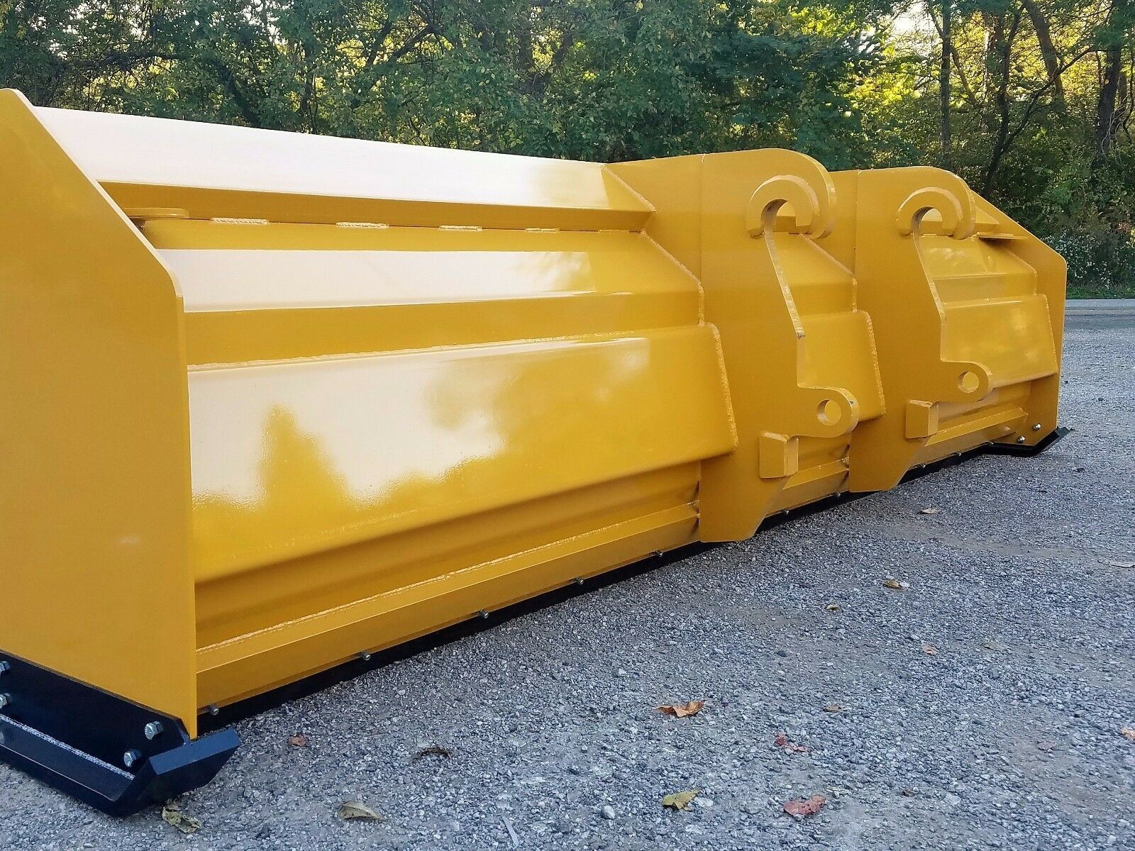 14' XP36 JRB 416 Snow pusher box for backhoe loader Express Steel FREE ...