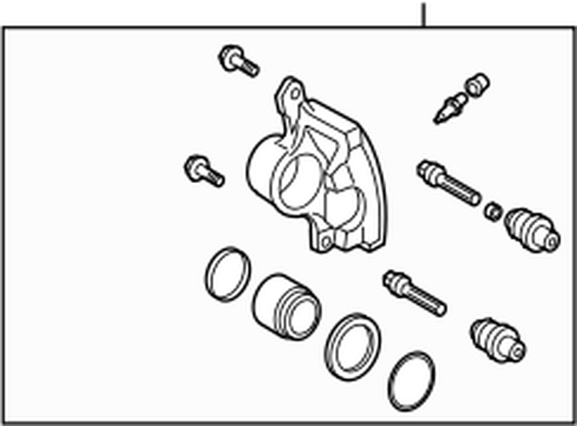 47730-22460 Toyota Cylinder assy, front disc brake, rh 4773022460, New ...