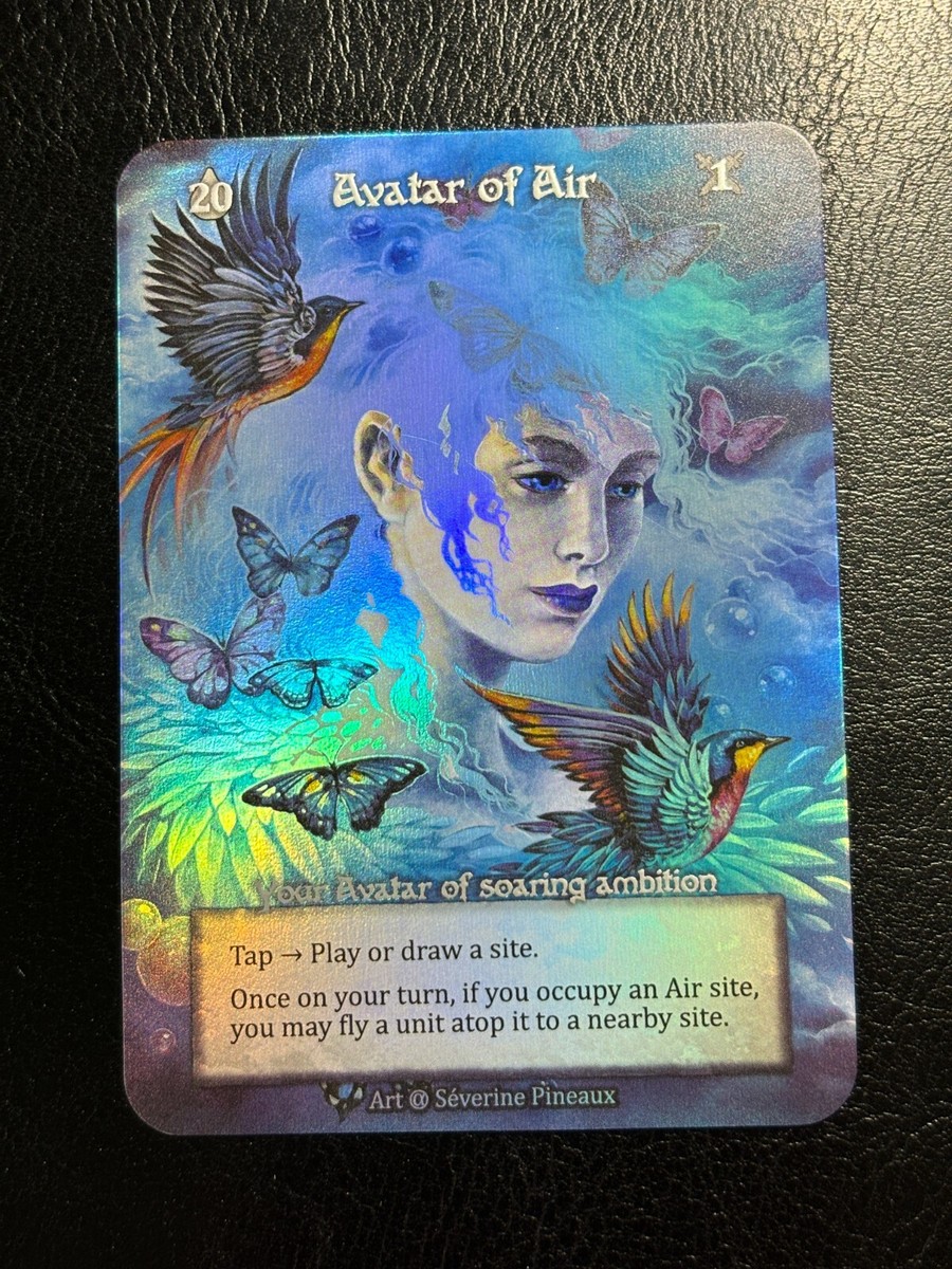 Sorcery Contested Realm TCG ALPHA Avatar of Air UNIQUE Foil Sorcery Contested Realm TCG ALPHA Avatar of Air UNIQUE Foil
