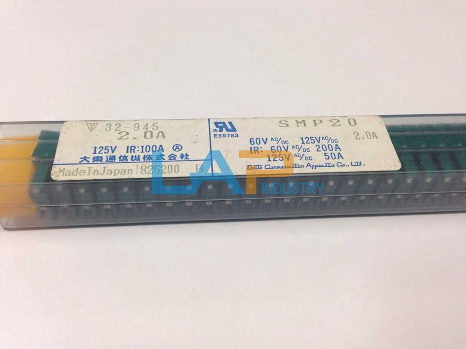 2PCS NEW For DAITO SMP20 Fuse 2A 125VAC/DC FANUC #ZMI | eBay