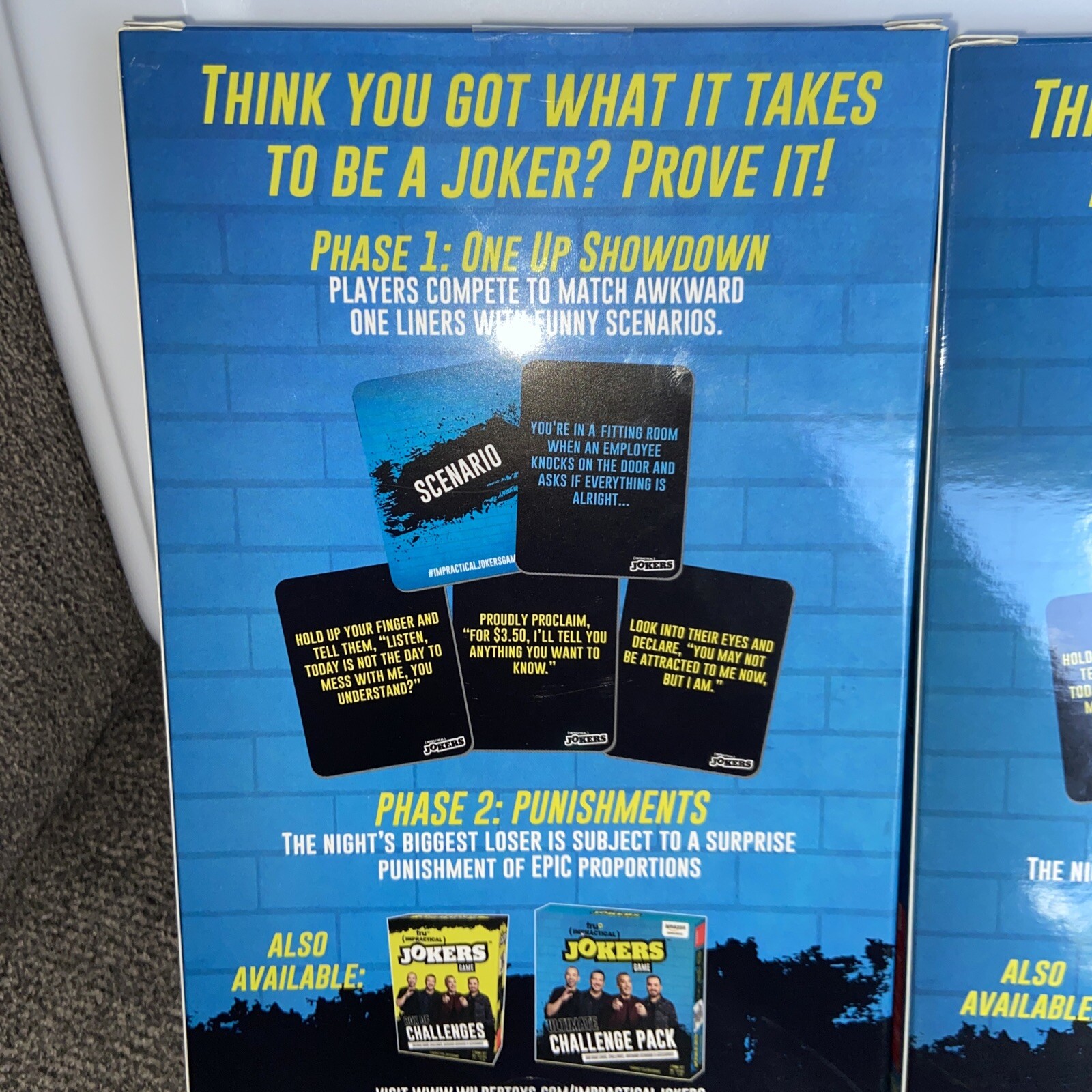 Lot Of 2 TRU Impractical Jokers the Game Set 2021 New Wowwee | eBay