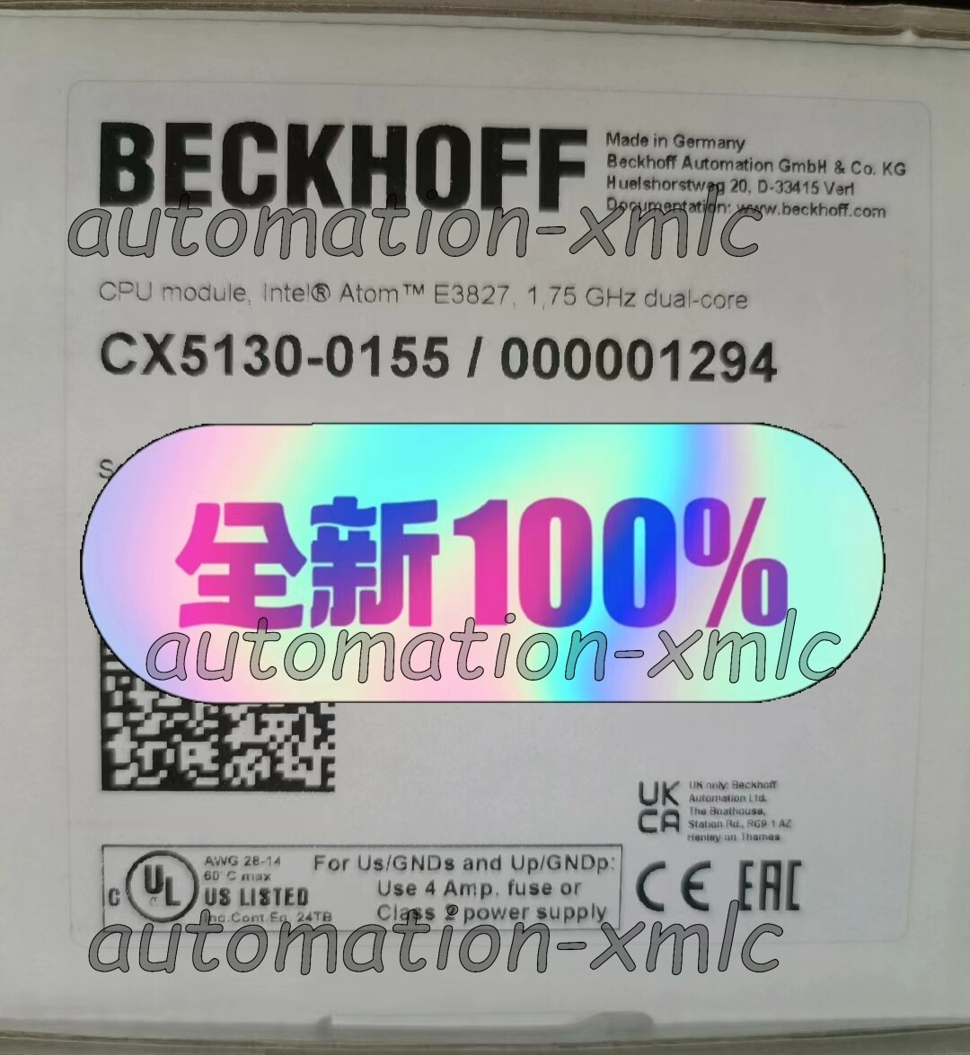 CX5130-0155 BECKHOFF CX5140-0155/4GB CPU module test good for sale ...